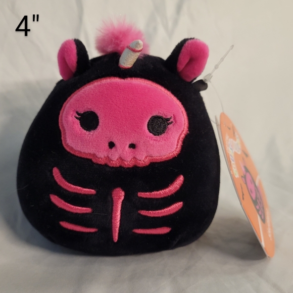 Squishmallows | Toys | Nwt 4 Sketlana The Unicorn Skeleton Halloween ...